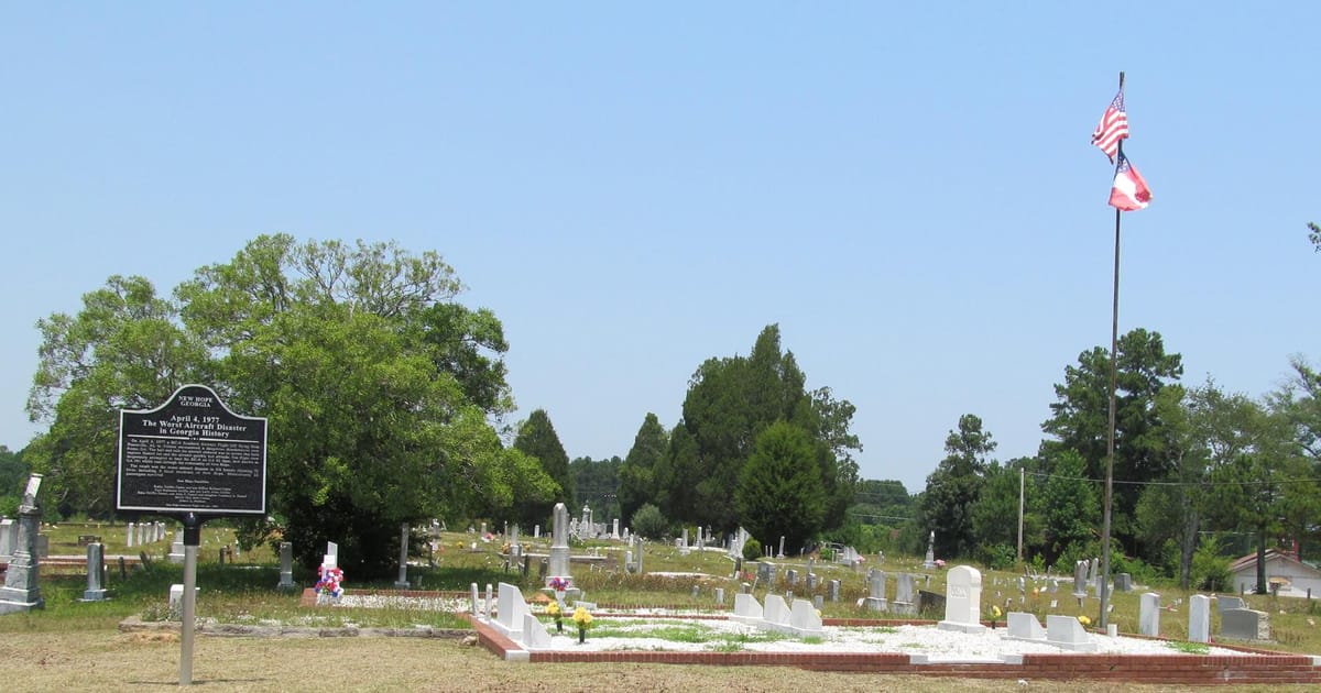 New Hope Memorial for Flight 242 - New Hope, Georgia | about.me