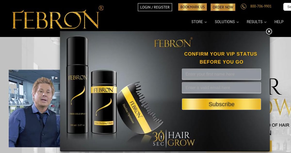 Febron Hair Fiber Solution - California | about.me