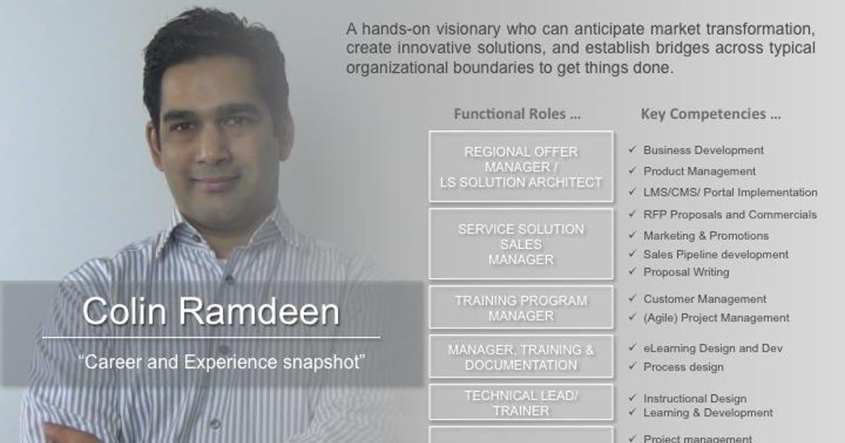 Colin Ramdeen - Toronto, Ontario, Canada, elcollabo.ca | about.me