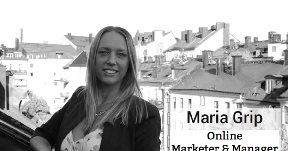 Maria Grip - Stockholm, Sverige, Etraveli, Online Marketer - YH | about.me