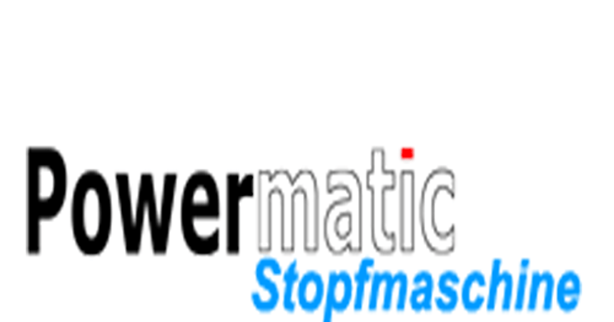 Powermatic Stopfmaschine - Deutschland | about.me