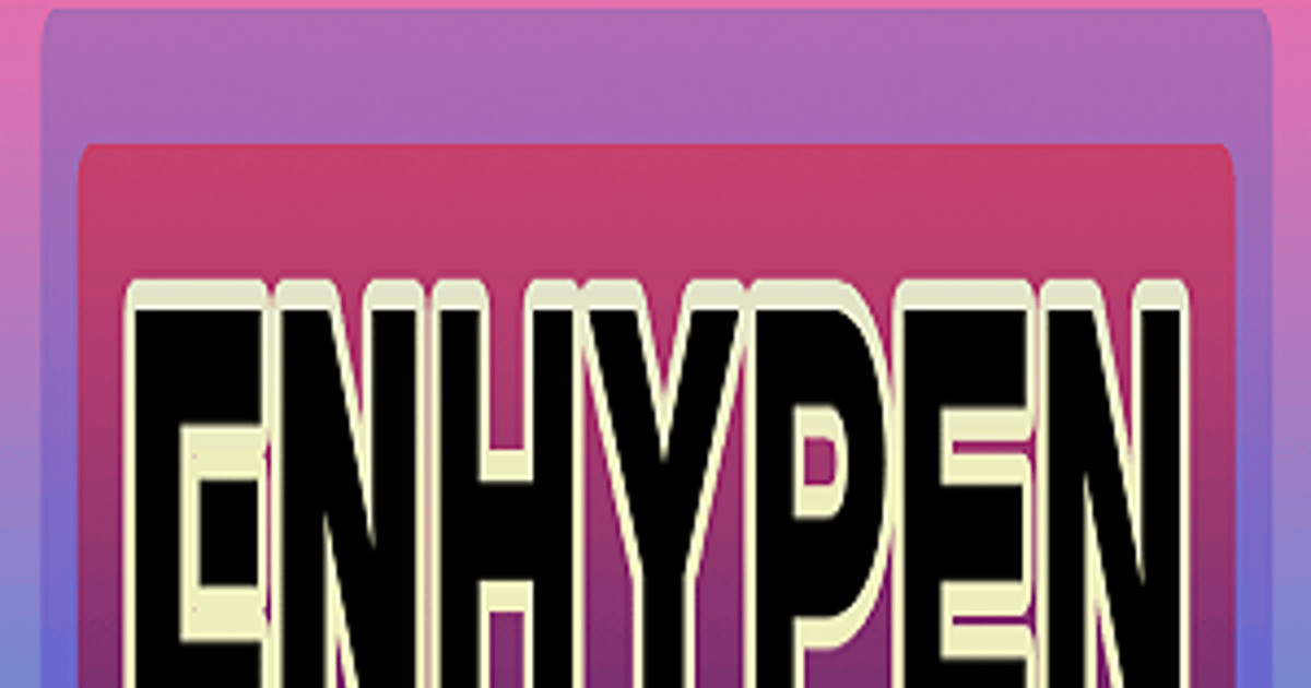 Enhypen Merchandise Store - USA | about.me
