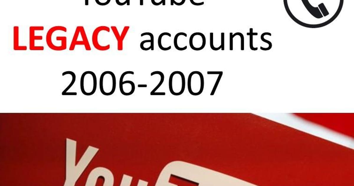 Aged YouTube Account - Estados Unidos | about.me
