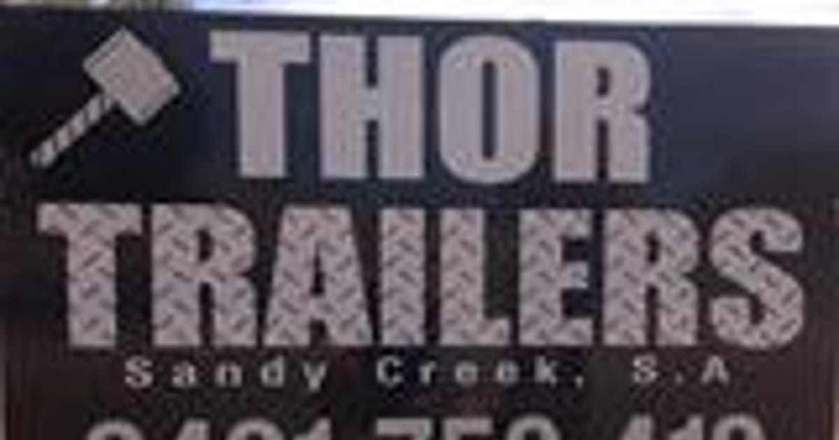 Thor Trailers - Adelaide | about.me