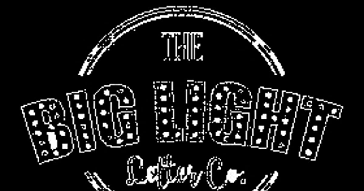 Biglight Letters - Brisbane City, Australia, The Big Light Up Letter Co ...