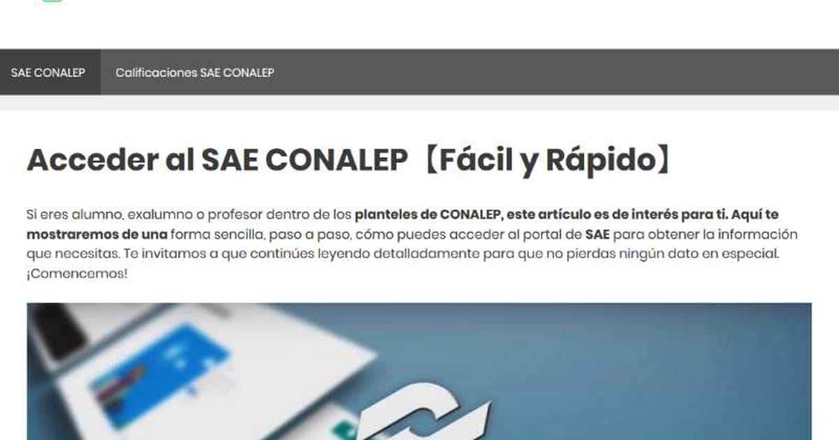 Info Sae Conalep - México | about.me