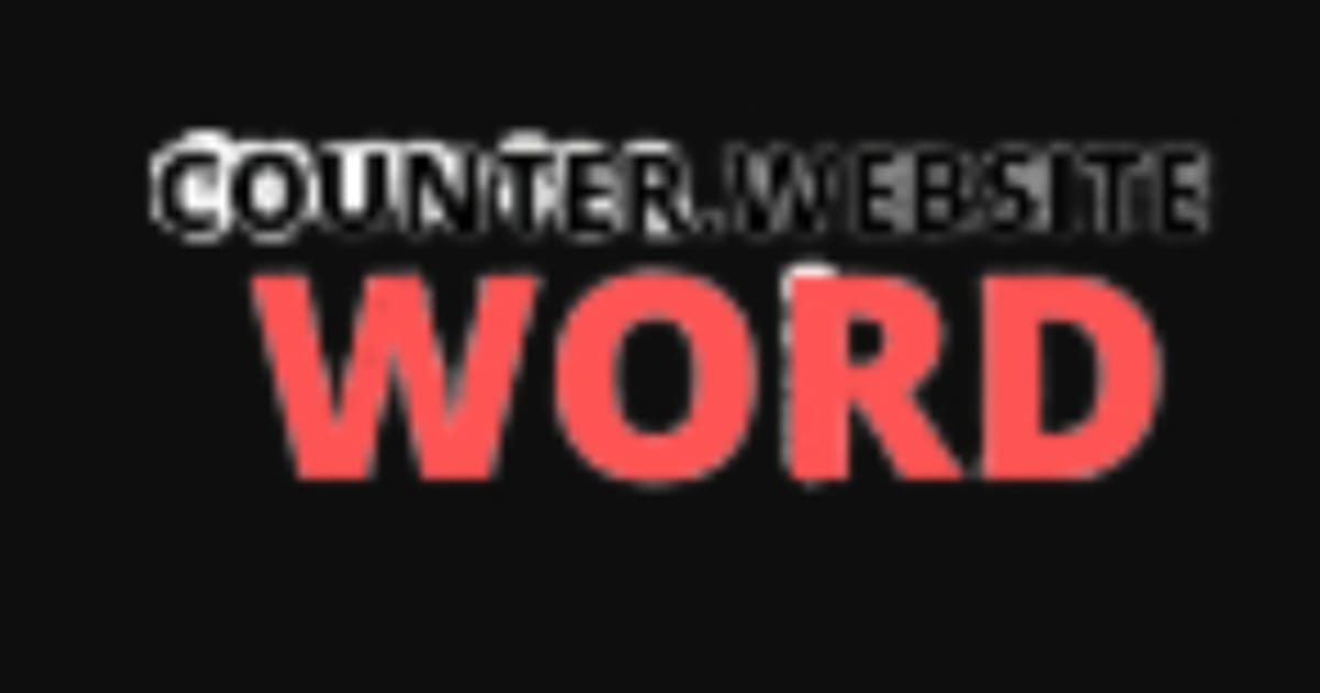 Word Counter Website - Greensboro, NC 27406 | about.me