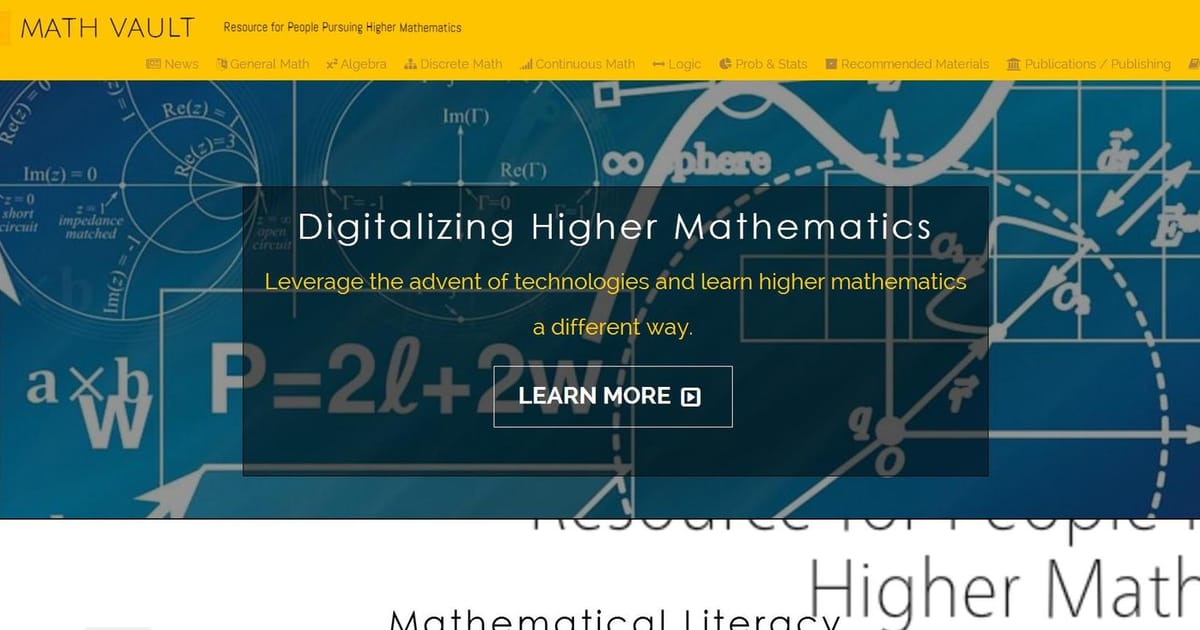 Math Vault - Montreal, Québec, Canada, Math Vault, McGill University | about.me