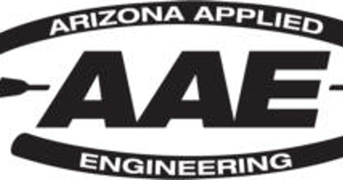 Applied Engineering Logo ARIZONA APPLIED ENGINEERING Updated March