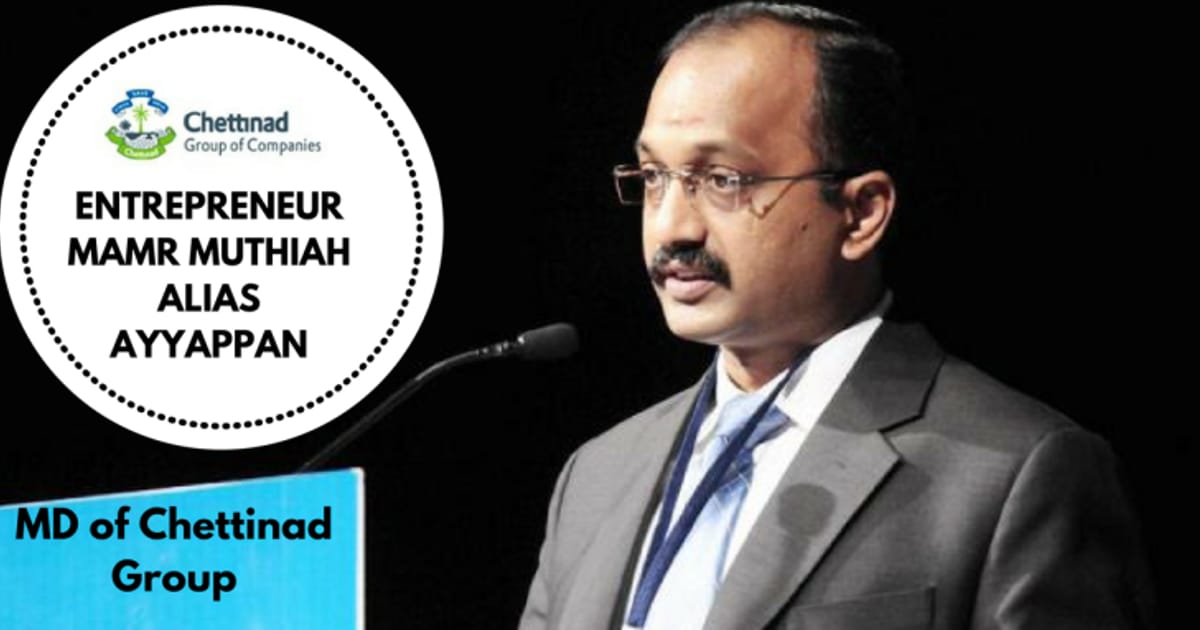 M.A.M.R Muthiah - chennai | about.me