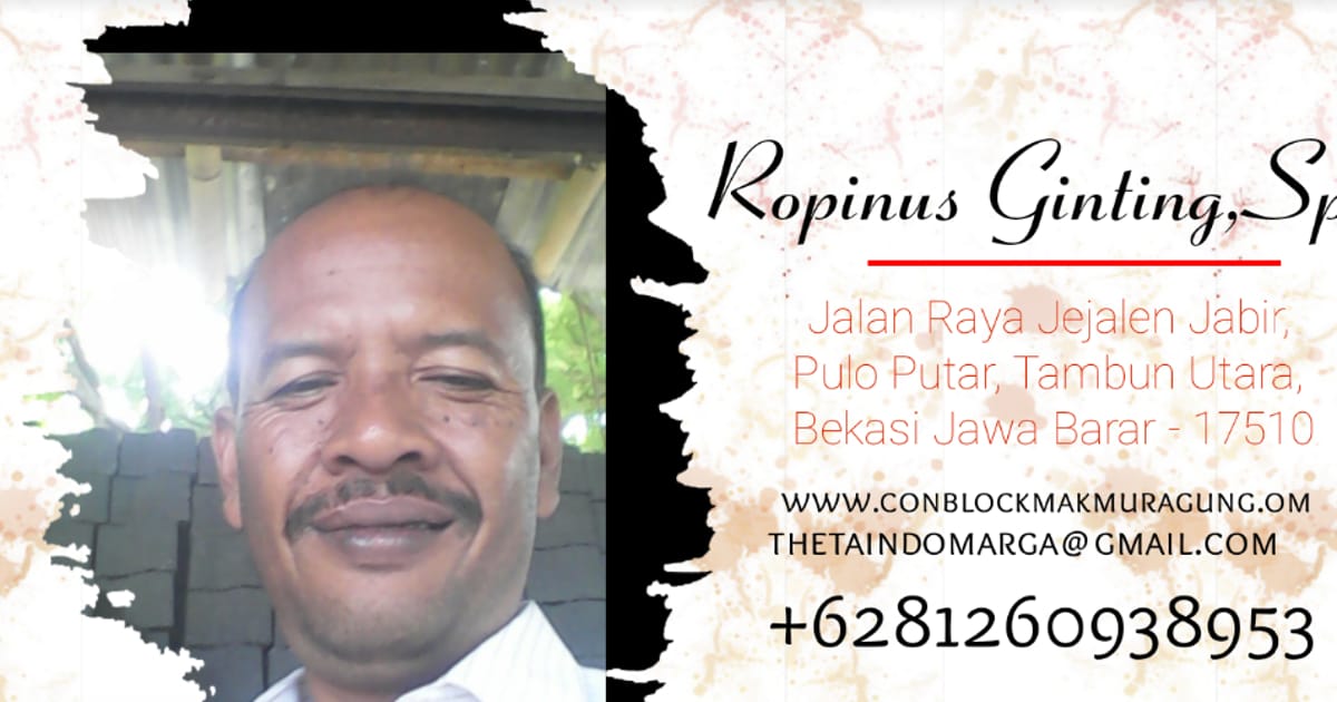 ROPINUS GINTING - Bekasi Regency, Indonesia, Thetaindomarga | about.me