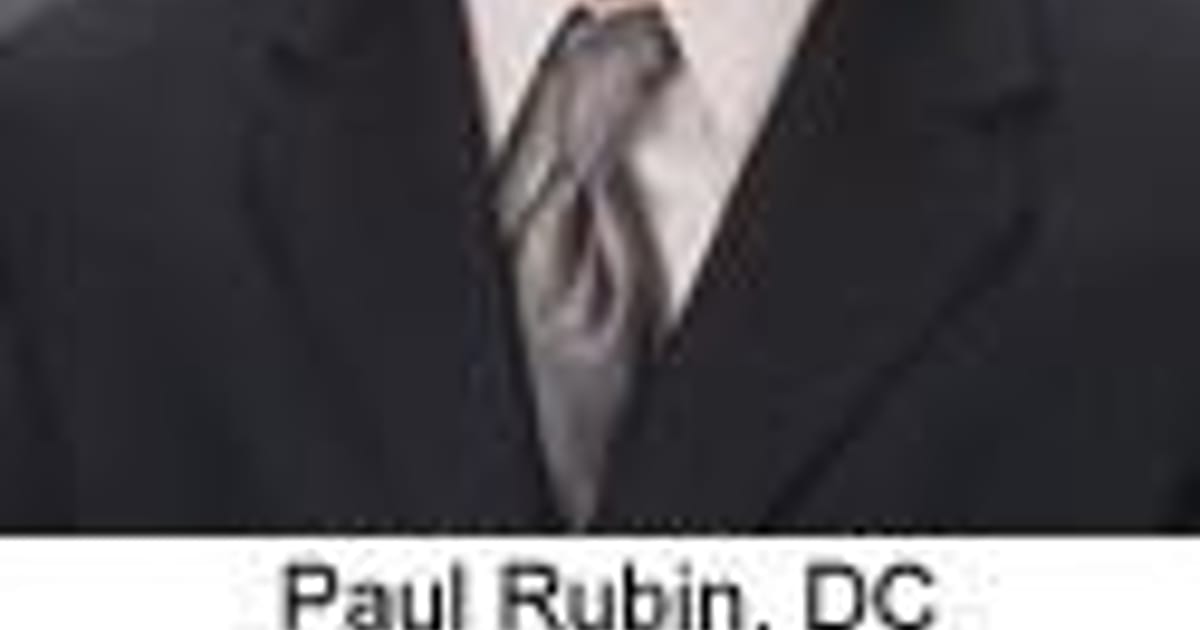 Dr. Paul Rubin DC - 42 South 15th Street #1710 (15th and Chestnut ...