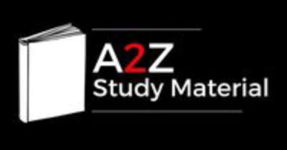 A2Z Study Material - Delhi, india | about.me
