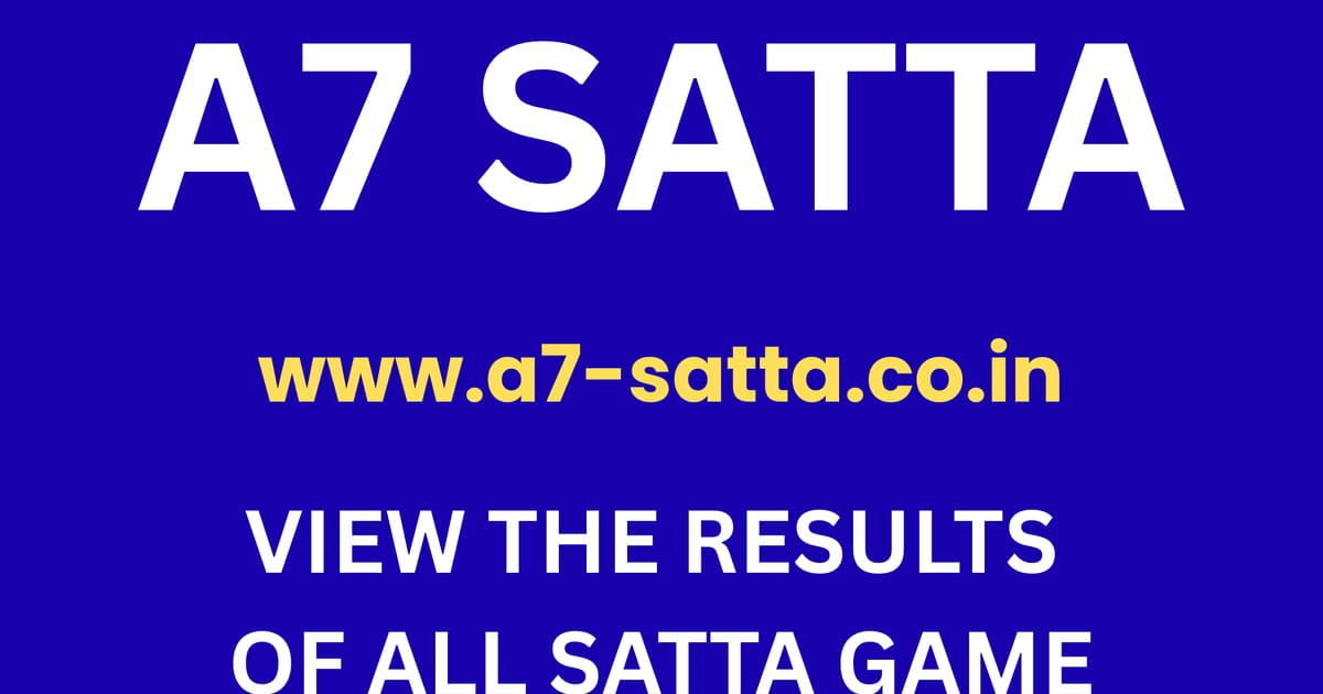 a7 satta king - India | about.me