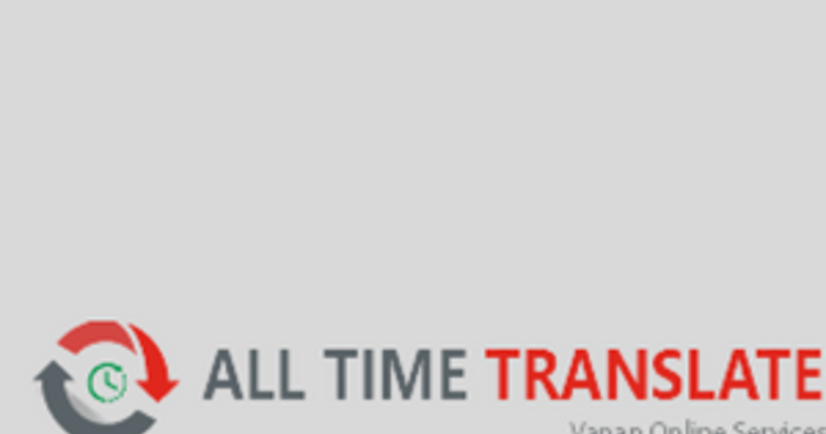 All Time Translate - Usa | about.me
