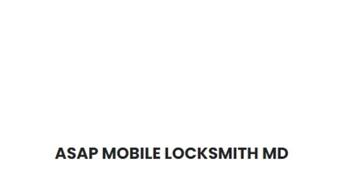 Asap Mobile Locksmith Md - Glen Burnie | about.me