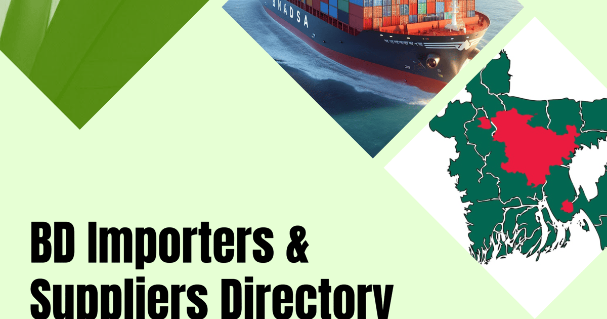 BD Importers & Suppliers Directory Book - Bangladesh | about.me