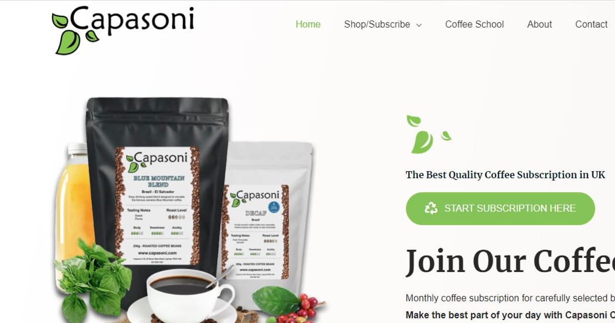 Capasoni Coffee - United Kingdom | about.me