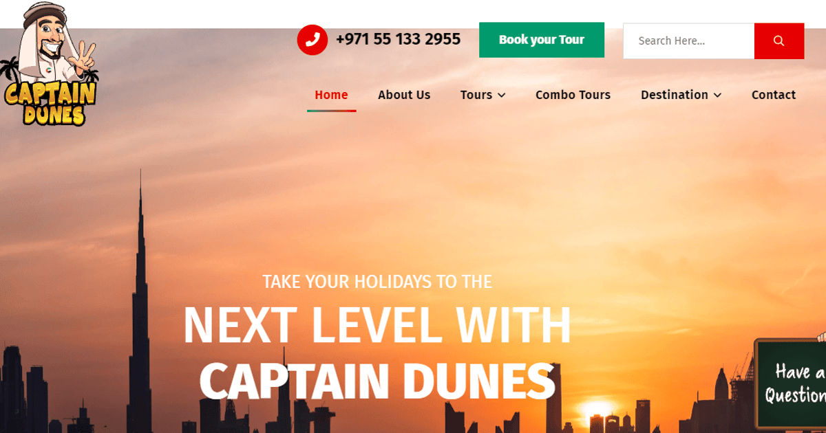 Captain dunes - Dubai | about.me