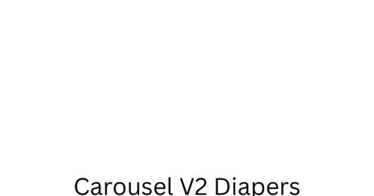 Carousel V2 Diapers | about.me