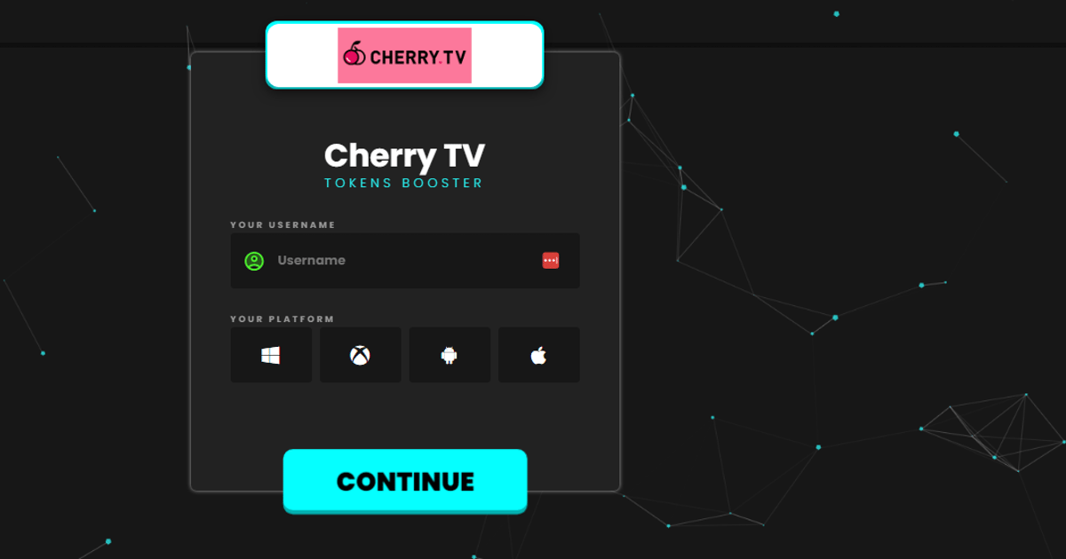 Cherry TV Cheats Tokens Get Unlimited Tokens Apk / iOS - usa | about.me