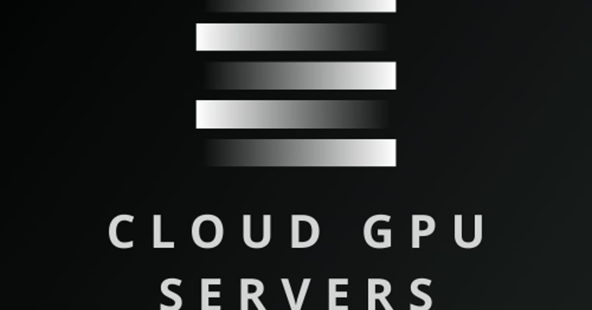 Cloud GPU Servers | about.me