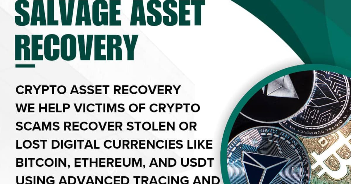 CONNECT WITH SALVAGE ASSET TO RECOVER LOST CRYPTOCURRENCY - Burlington ...