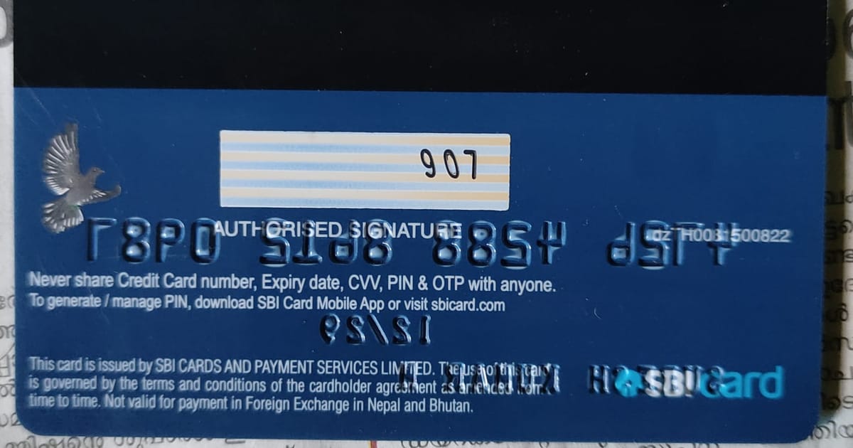 Card support Credit and debit | about.me