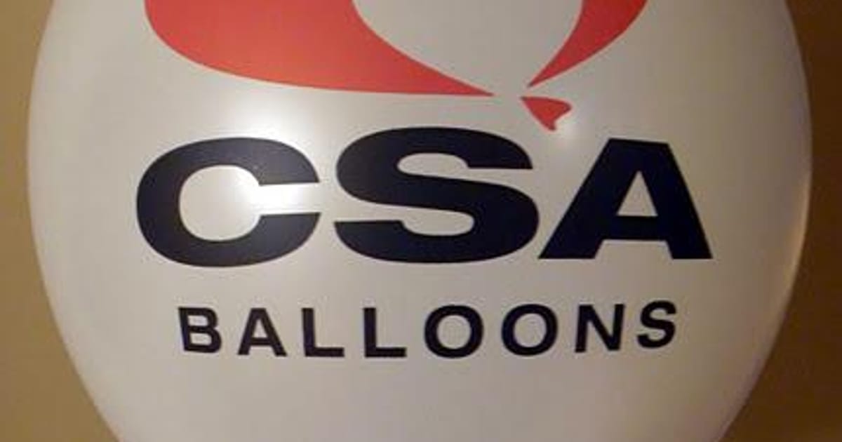 CSA Balloons - wwww.csaballoons.com, www.customballoonsusa.com, Logo ...