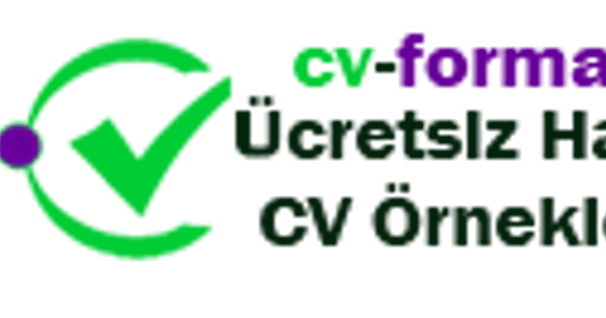 CV Format - Turkey | about.me
