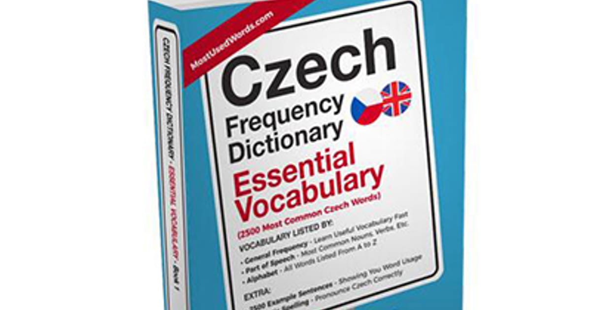Czech Frequency Dictionary - Czech, Czech Frequency Dictionary | about.me