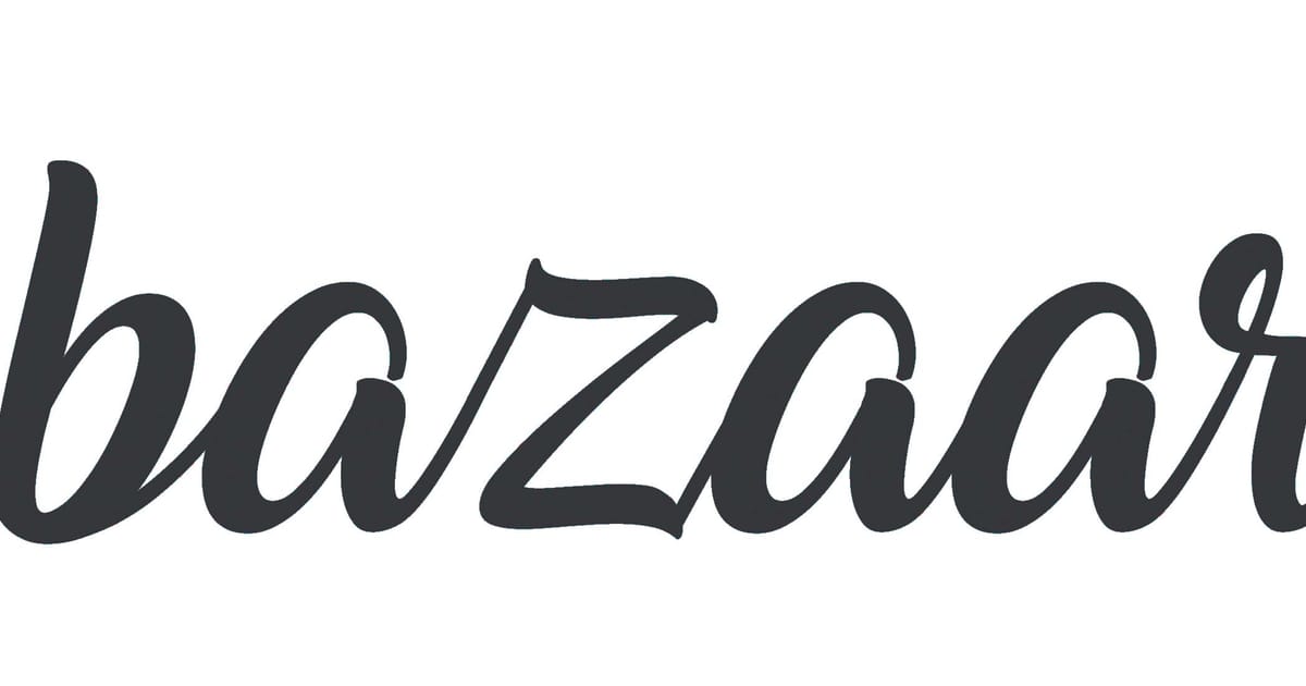 harper's bazaar logo vector