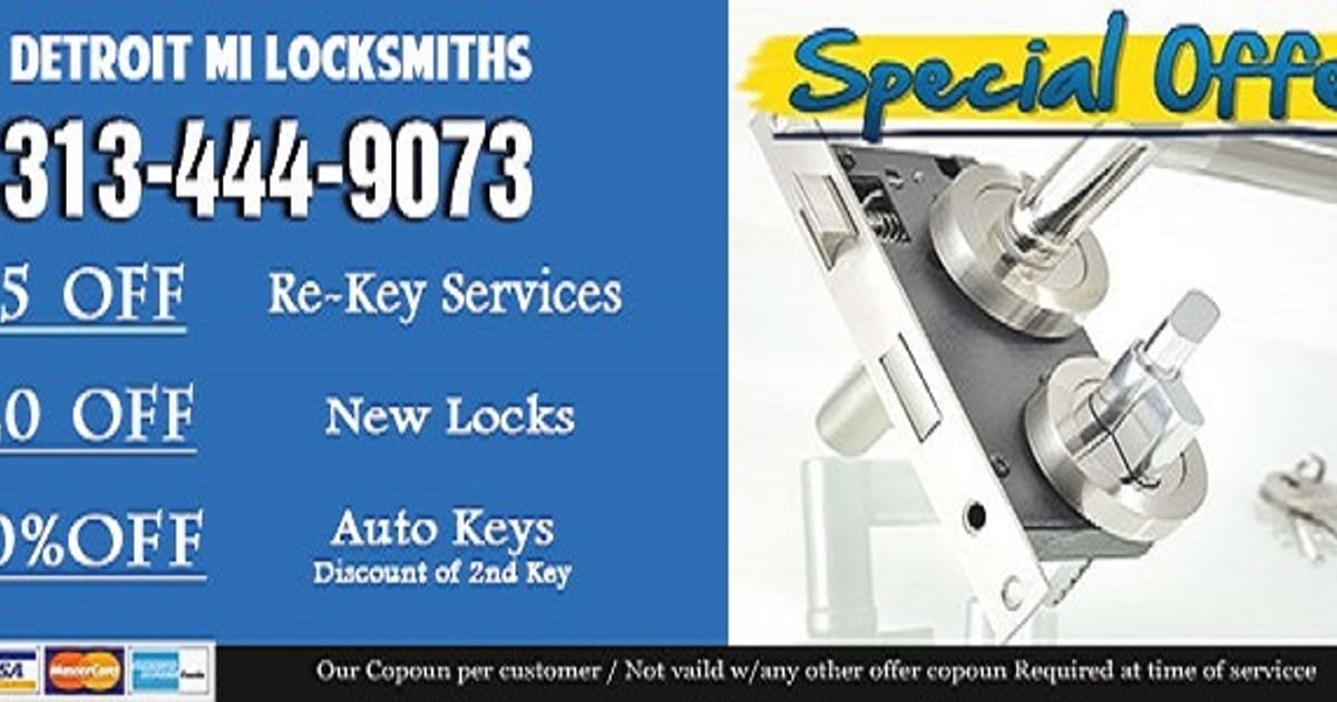 Detroit MI Locksmiths - Address: 12430 Morang Ave, Detroit, MI 48224 ...