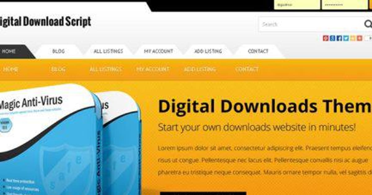 Digital Download Script | about.me