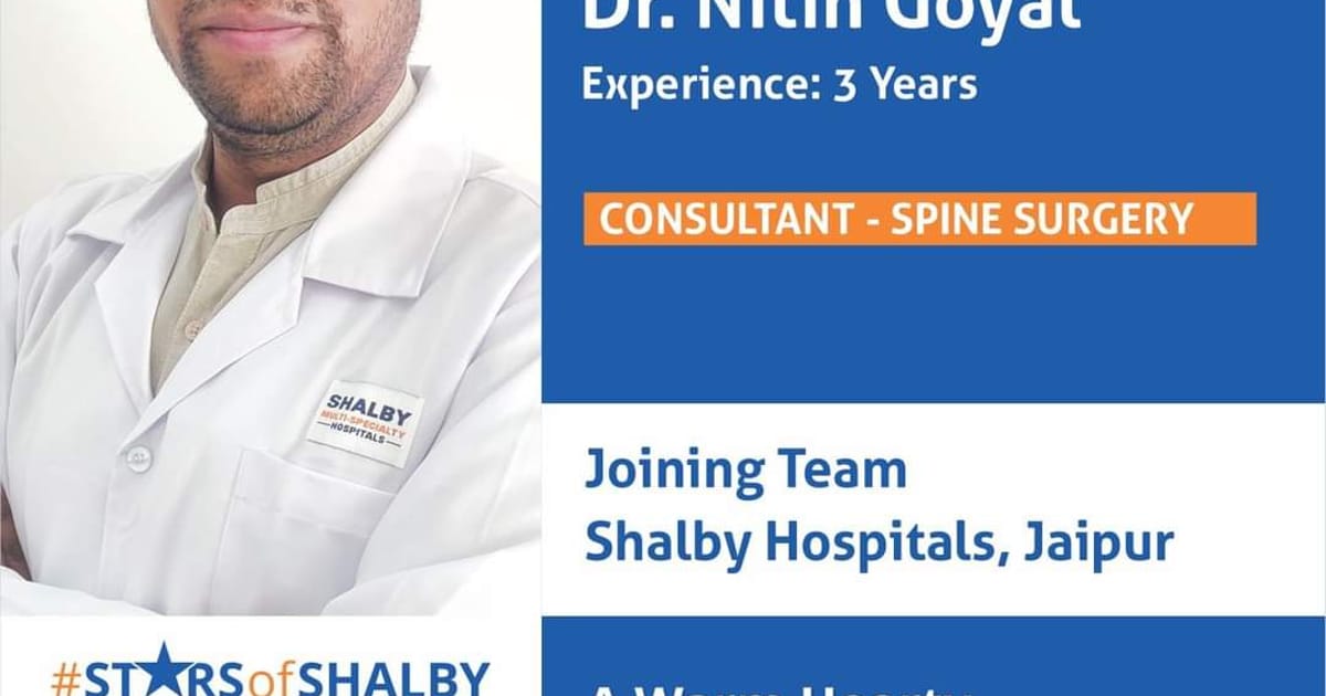 Dr. Nitin Goyal - Under Pass, Delhi - Ajmer Expressway 200 Feet Bypass Rd, near Gandhi Path ...