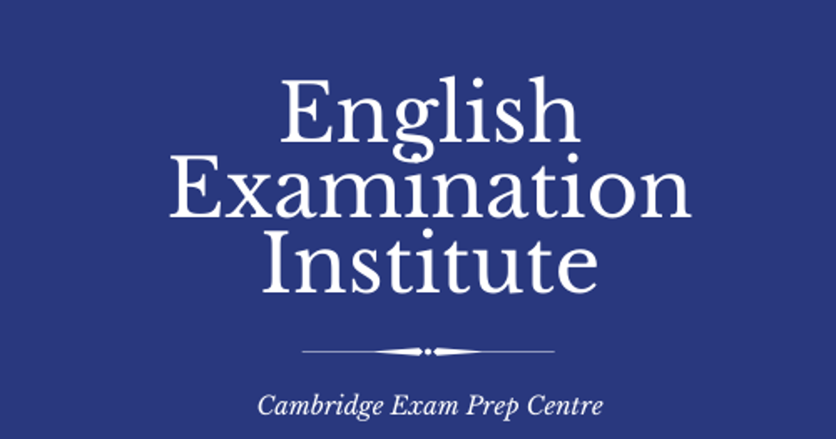 English Examination Institute - Madrid, https://www ...