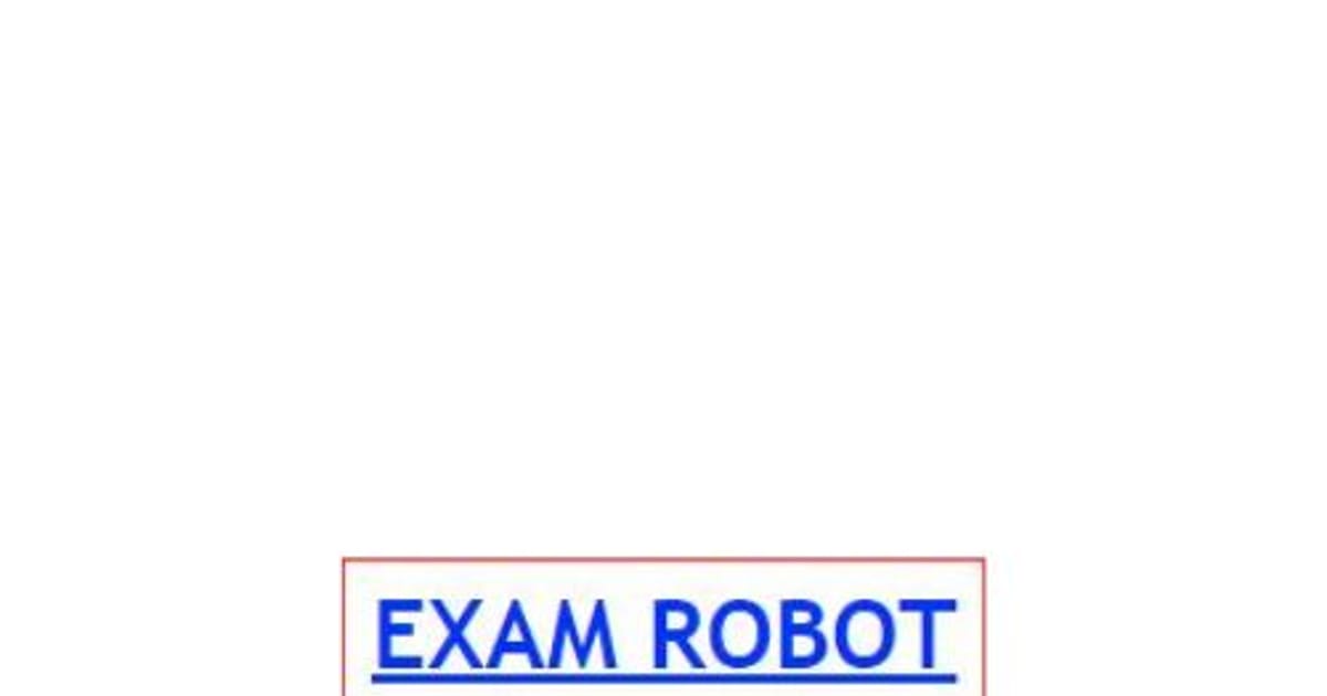 EXAM ROBOT - Bengaluru, Karnataka, India | about.me