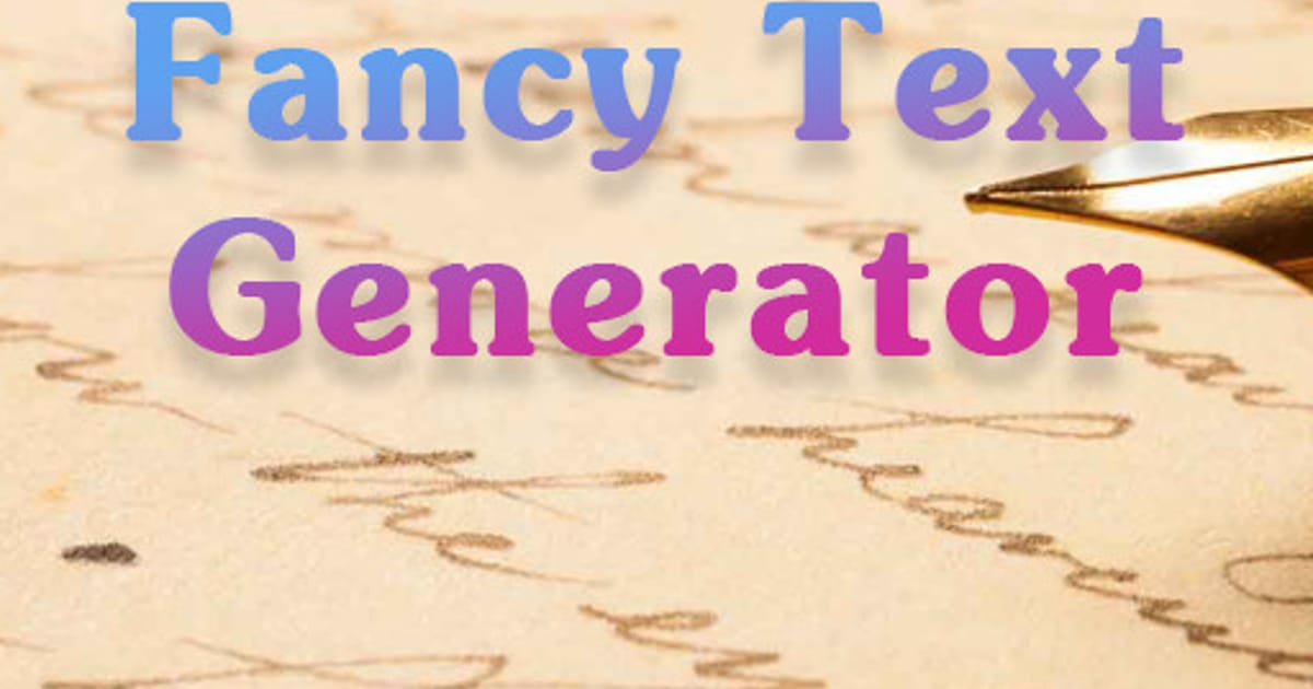 fancy text generator - ny | about.me