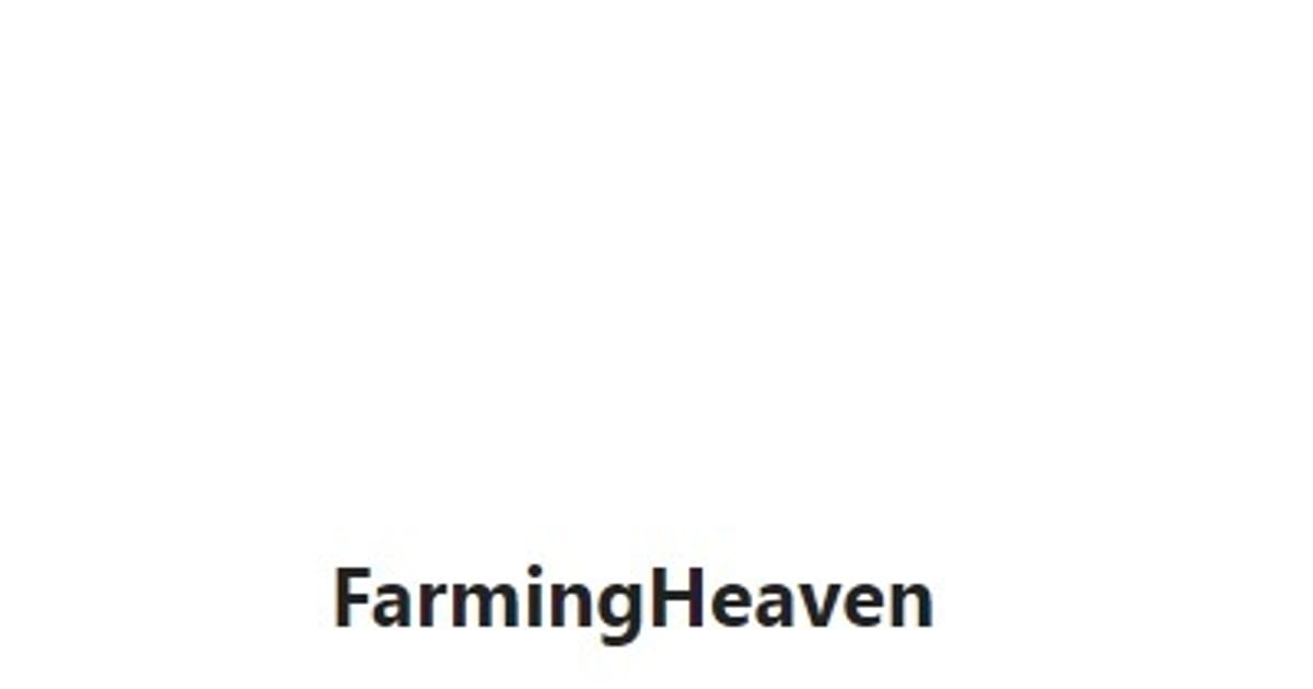 Farming Heaven - usa | about.me