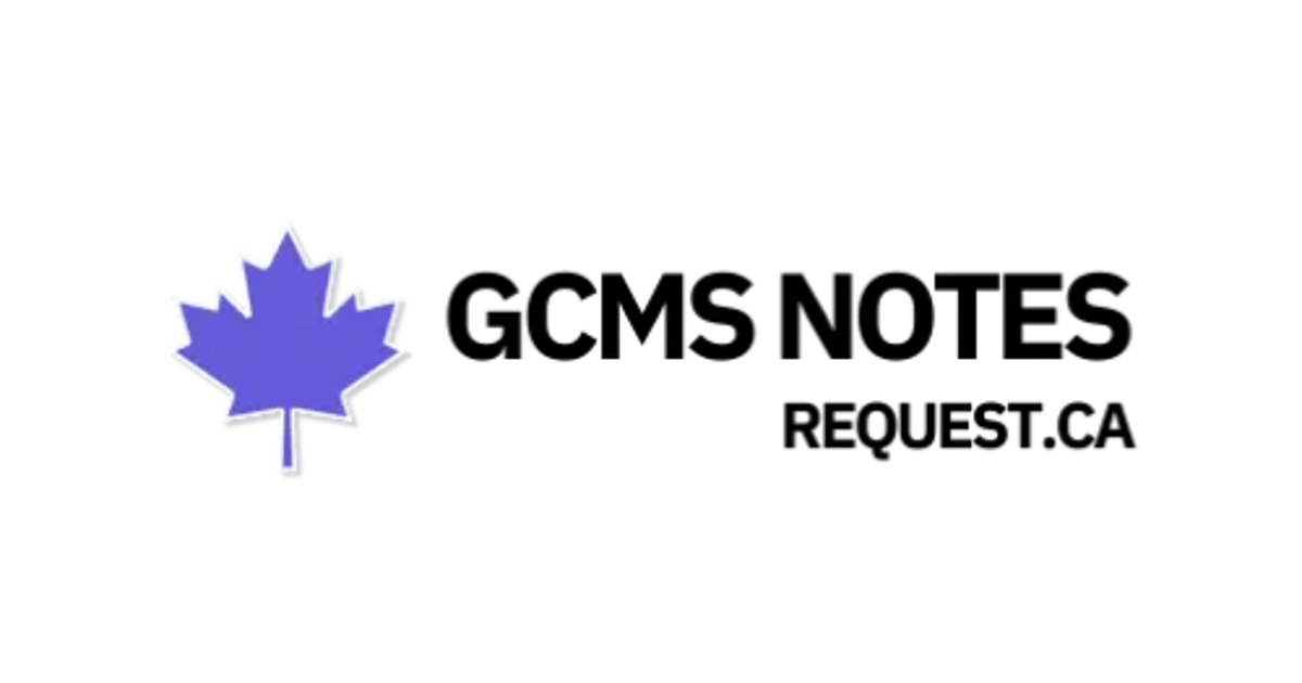 GCMS Notes Request | about.me