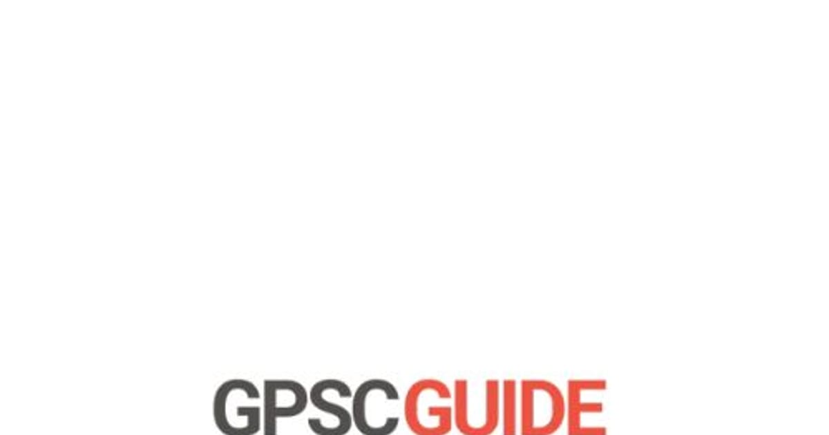 GPSC Guide - GPSC institute in Vadodara | about.me