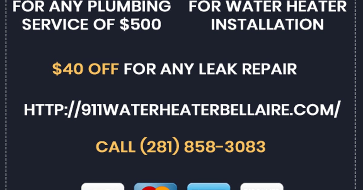 911 Water Heater Bellaire TX - Bellaire | about.me