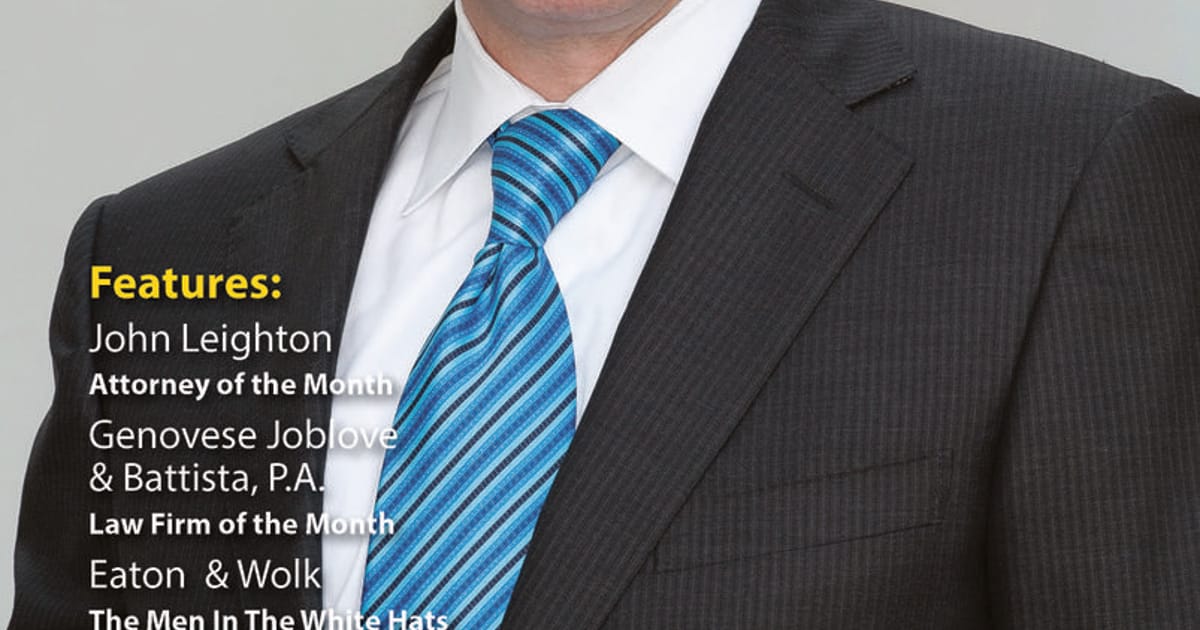 John Leighton - Miami and Orlando Florida, Managing partner, Leighton ...