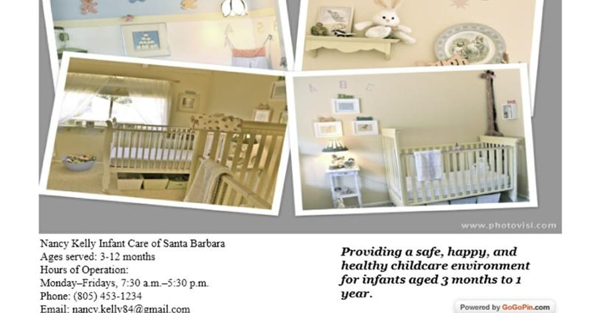 Nancy Kelly - Santa Barbara, CA, Child care for infants aged 6-18 ...