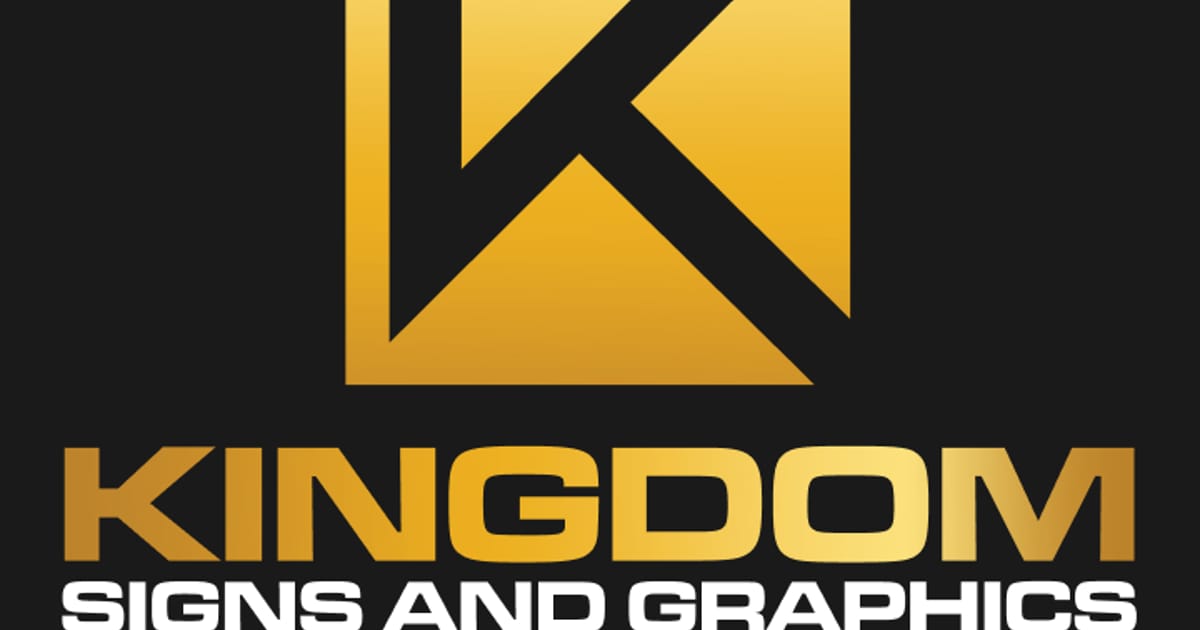 Kingdom Signs and Graphics - 2725 West Cervantes Street, Pensacola, FL ...