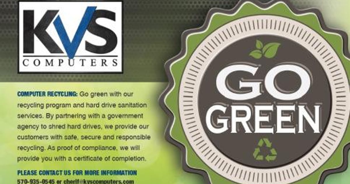 KVS Computers - Muncy, PA 17756, USA, Computers Recycling | about.me