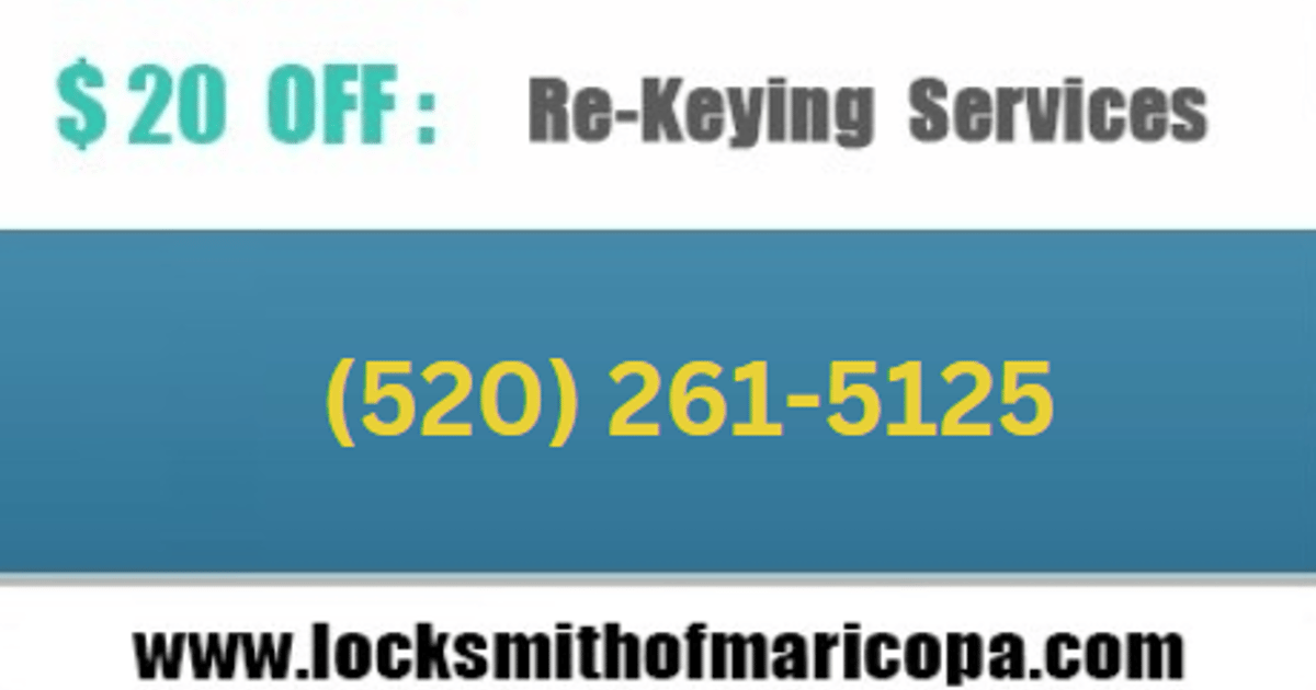 Locksmith Of Maricopa - 21145 N John Wayne Pkwy, Maricopa, AZ, 85139 | about.me