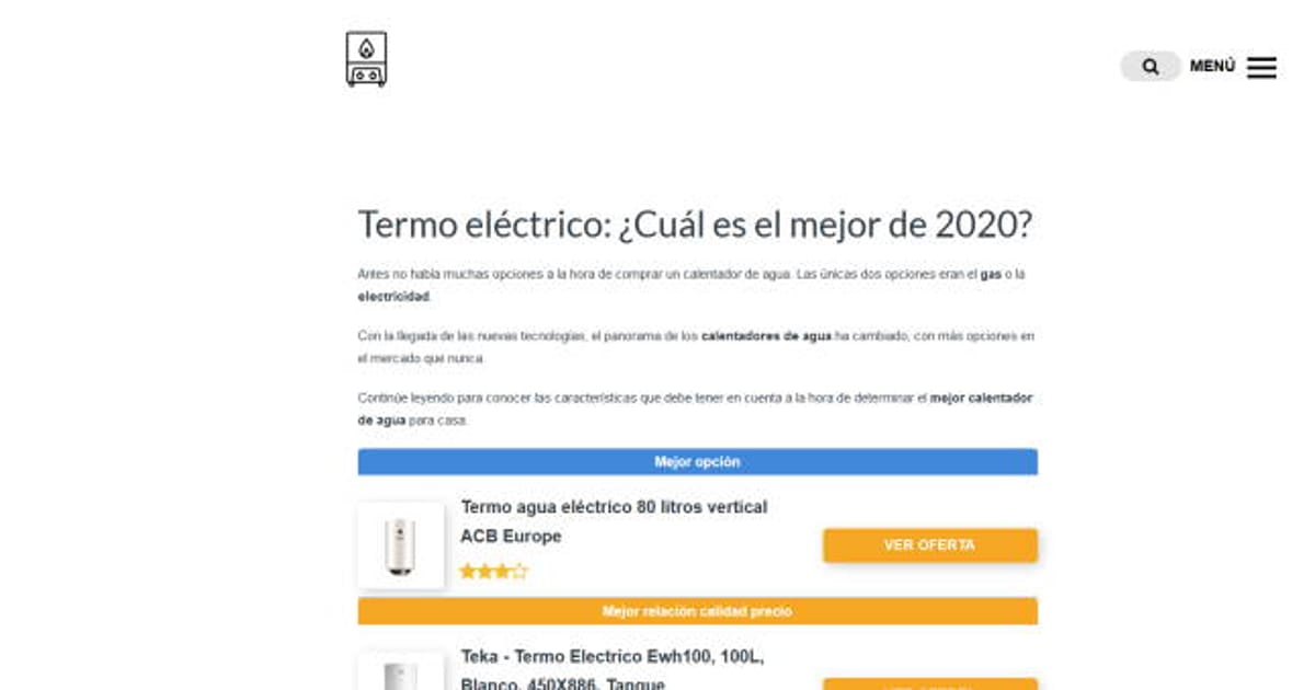 Mi Termo Electrico - Spain | about.me