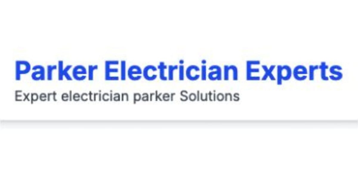 Parker Electrician Experts - 11140 Twenty Mile Rd, Parker, CO 80134 ...
