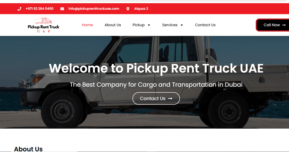 pick up - Dubai | about.me